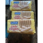 GOYA Lady Fingers Biscuits 7 oz for Desserts, Snacks, Coffee or Tea ...