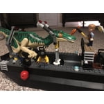 LEGO Jurassic World Park sets: Baryonyx Dinosaur Boat Escape 308-piece ...