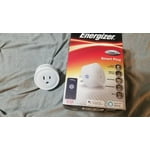 Energizer Smart Wi-Fi 15 Amp Wall Outlet Plug, Voice Control, Remote ...
