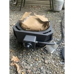 Ozark Trail 15" 54,000 BTU Propane Black Steel Portable Fire Pit with ...