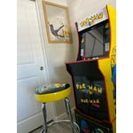 Arcade1Up Galaga 81st Squadron Adjustable Video Game Stool w/ Leg ...