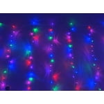 Merkury Innovations 200-Count Multicolor Cascading Curtain String ...