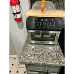 WHALL 12QT Touchscreen Air Fryer Oven, 12 Pre-set Menus, Stainless ...