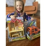 Bluey Mini Home Playset, Includes Bluey Figure With 5 Play Pieces ...