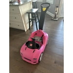 Step2 Baby Step Whisper Ride Buggy Handle, Blue Cruiser Push Car and ...