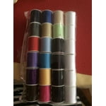 Allary Multi-Color Sewing Thread Pack 24 Spools 200 Yards Each 4,800 ...