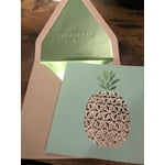 Hallmark Signature Greeting Card (Pineapple, Blank Inside) - Walmart.com