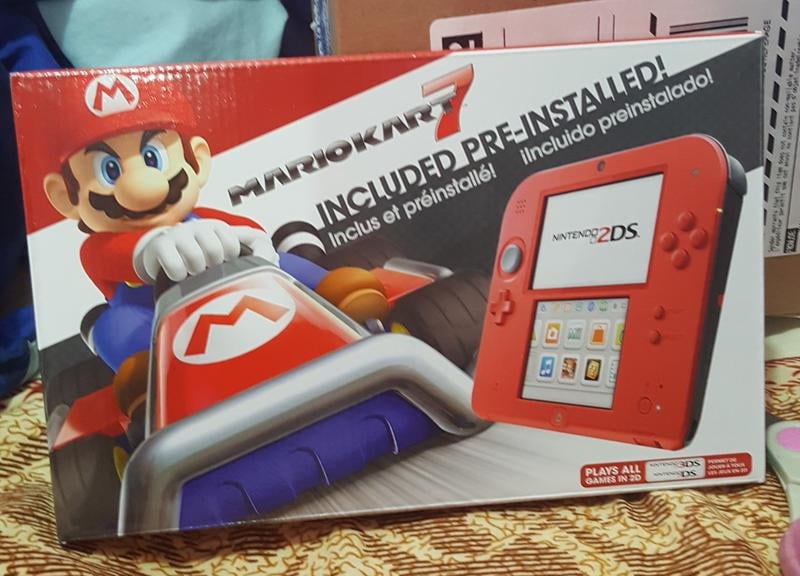 Mario Kart 7 3ds Red