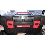 Hyper Tough 19-Inch Plastic Toolbox with Lid Organizers Removable ...