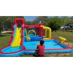 "Qhomic Inflatable Water Slide, 12 in 1 Bounce House with Pool ...
