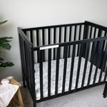 Delta Children Lee Portable Folding Mini Crib with 1.5-Inch Mattress ...