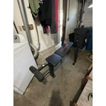 Weider Legacy Standard Bench and Rack, 410 Lb. Total Weight Capacity ...