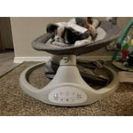 Bioby Electric Baby Swing, Infant Rocker with Remote Control, 5 Sway ...