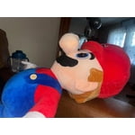 Super Mario Kids Yoshi Bedding Plush Cuddle and Decorative Pillow Buddy ...