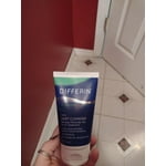 Differin Gentle Facial Cleanse Daily Deep Cleanser with 5% Benzoyl ...