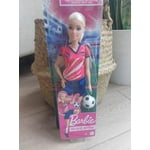 Barbie Soccer Doll, Blonde Ponytail, #9 Uniform, 11.5 inch with Soccer ...