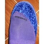 TeeHee Women's Comfy Seamless Toe Topper Liner Socks 5-Pack with Non ...