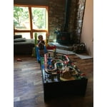 KidKraft Metropolis Train Set & Table with Storage, 100 Accessories ...