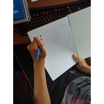 Norcom 3 Pack 100 Count Left-Handed Spiral Notebook, College Ruled ...