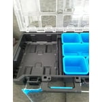 HART Stack System Tool Box with Removable Organizer Bins, Fits Modular ...