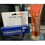 AcneFree Terminator 10 Acne Spot Treatment Cream with 10% Benzoyl ...