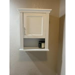 RiverRidge Ashland 1-Door Bathroom Medicine Cabinet and Laundry Wall ...