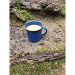 Coleman Enamel Mug, 12 oz, Blue Speckled Steel, Durable Camping Coffee ...