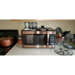 Hamilton Beach 1.1 Cu. Ft. Microwave Oven, Copper - Walmart.com