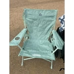 GCI Outdoor Kickback Rocker Foldable Rocking Camp Chair, Green Retro ...