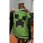 Minecraft Creeper Character Bomber Jacket for Boys (Sizes 4-18 ...
