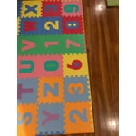 Trademark 96-Piece Foam Floor Alphabet and Number Puzzle Mat For Kids ...