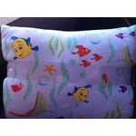 Disney Ariel Squishy Toddler Pillow, Rectangle Shape, 12"x15", Lavender ...