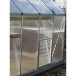 Palram - Canopia Side Louver Window with Polycarbonate Panels and Roof ...