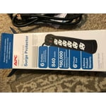 APC 6-Outlet Surge Protector 840 Joules, SurgeArrest (P6B) - Walmart.com