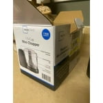 Mainstays Mini Food Chopper Black Plastic 1.5 Cup Capacity One-Touch ...