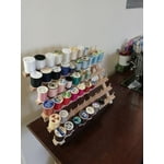 Dritz Wooden Thread Rack, 60 Spools - Walmart.com