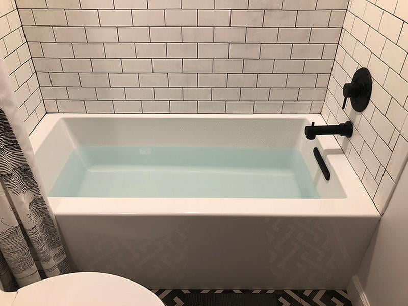 Customer reviews for Kohler 60 x 30 in. Underscore Rectangle Alcove Bath with Integral Apron Flange Right Hand Drain Walmart