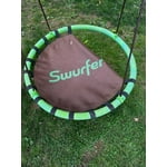 Swurfer Orbit 24" Tree Swing, Cool Feel Mesh Padded Saucer Swing Holds ...
