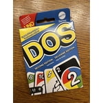 DOS Second Edition Card Game by UNO for Game Night with Two Discard ...