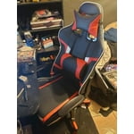 Goplus Wide Ergonomic Reclining Gaming Chair with Rolling Lumbar ...