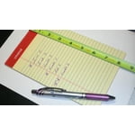 Universal Perforated Ruled Writing Pad, 5 x 8, Canary, 50 Sheets, Dozen ...