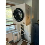 BLACK+DECKER Washer Dryer Stacking Rack Stand, Steel, for Compact ...