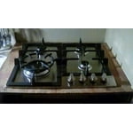 Magic Chef MCSCTG24S 24" Stainless Steel Gas Cooktop With 4 Burners ...