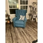 MEETWARM Power Swivel Rocking Glider Recliner Chair with Heat and ...