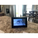 Sylvania 7 in. Wi-Fi Photo Frame, Frameo APP, Digital Cloud, Black ...