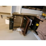 Simple Living Products Mobile Computer Desk, Espresso Finish, Particle ...