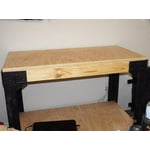 Hopkins 2x4 Basics Heavy Duty Work Bench Legs, Durable & Maintenance ...