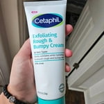 Cetaphil Exfoliating Rough and Bumpy Cream, Lightweight, 20% Urea, 8 oz Tube - Walmart.com