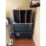 Hart 36-In W x 24-In D 5-Drawer Mobile Tool Chest Workbench W/ Wood Top ...