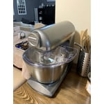 Farberware 6 Speed 4.7 Quart Gun Metal Professional Stand Mixer ...